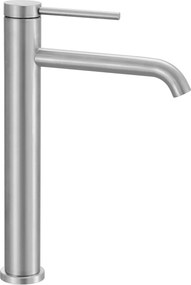Vysoká umyvadlová baterie Rea Clif stříbrná