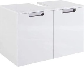 XXXLutz SKŘÍŇKA POD UMYVADLO, bílá, bílá, 65,0/46,5/35,0 cm Voleo - Koupelnové série - 000865005309