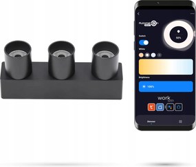 Reflektor Zigbee Tuya Spot 6W 3XD6 Slim Track a FiberFLEX 48VDC 3000-6000K
