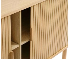 Designová komoda Parveen 160 cm přírodní dub
