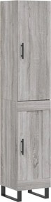 Skříň highboard šedá sonoma 34,5 x 34 x 180 cm kompozitní dřevo 3199135