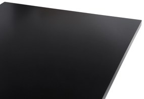 Černý jídelní stůl 180 cm LISALA Beliani