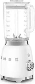 SMEG BLF03WHEU bílá / Stolní mixér / 800 W / 1.5 l / 4 programy