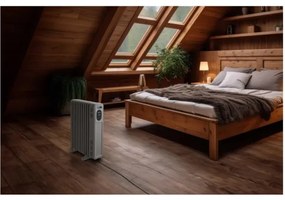 Sencor - Olejový ohřívač s 11 žebry 1000/2300W/230V bílá + DO