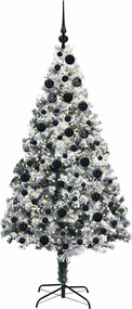 Umělý vánoční stromeček Bílá 180 cm PVC, ocel a plast 3396963