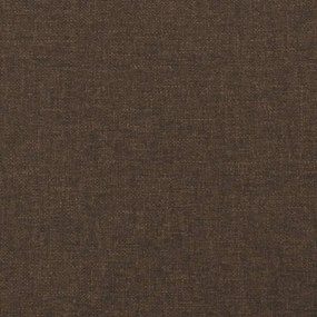 Lavice tmavě hnědá 100x30x30 cm textil - Default Title