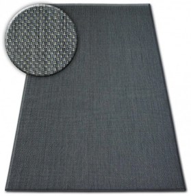 Kusový koberec Flat černý 140x200cm