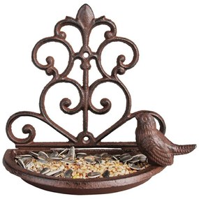 Nástěnné ptačí pítko BIRW II 18,4 cm hnědé