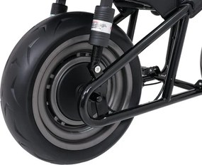 Elektrická motorka SUPERMOTO černá