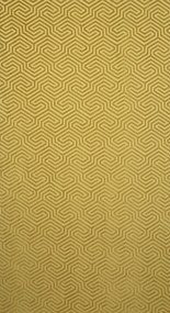 ZÁVĚS NA KROUŽCÍCH PIERRE CARDIN INGA 140X250 CM ZLATÁ