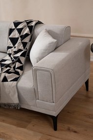 Hanah Home Rohová pohovka HORIZON krémová levá