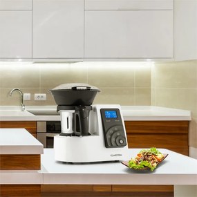 Kitchen Hero 9 in 1, bílý kuchyňský robot, 2 l, 600/1300 W,