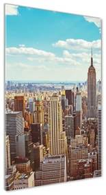 Wallmuralia Vertikální Fotoobraz na skle Nový York 50x100