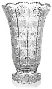 Bohemia Crystal Broušená váza 80838/57001/255mm
