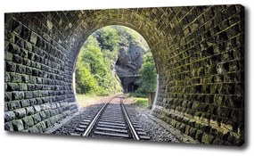 Wallmuralia Foto obraz na plátně Železniční tunel 100x50