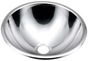 Sapho - Umyvadlová mísa, průměr 36 cm, bez přepadu, nerez 13029.B