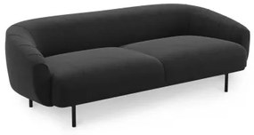 Plis sofa 3 seater dark grey Northern