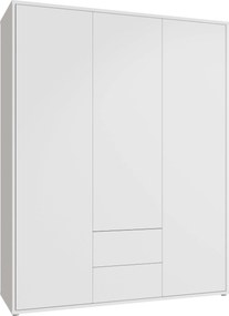 XXXLutz ŠATNÍ SKŘÍŇ S OTOČNÝMI DVEŘMI, bílá, 169/214/60 cm Carryhome - Šatní skříně - 00068701831Z