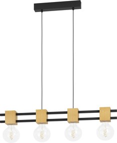 XXXLutz ZÁVĚSNÉ SVÍTIDLO, 85,5/7,5/150 cm Eglo - Online Only svítidla - 003348330302