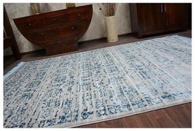 Luxusní kusový koberec akryl Leon modrý 160x230cm