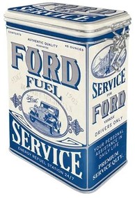 Postershop Plechová dóza s klipem - Ford Fuel Service 1,3l