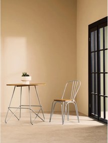 Kulatý jídelní stůl z jilmového dřeva ø 80 cm District – Premier Housewares