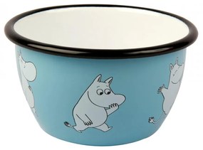 Modrá smaltovaná miska Moomin Muurla