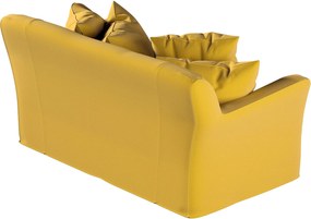 Potah na pohovku IKEA  Tomelilla 2-místná nerozkládací barva žlutá látka sametová