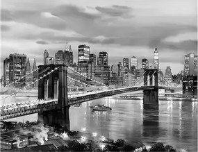 NORIMPEX Diamantové malování New York: Brooklynský most / 30x40 cm