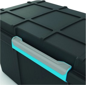 Černý plastový úložný box s víkem 73,5x44,5x46 cm Scuba Box – KIS