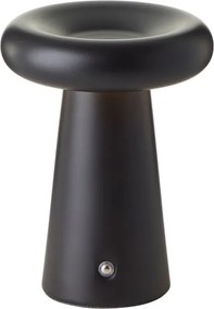 Brilliant G40895/76  Venkovní AKU stolní lampa MUFFIN matná černá USB-C