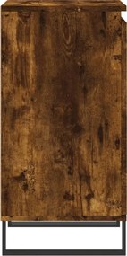 vidaXL Příborník 40 x 35 x 70 cm kompozitní dřevo [831078] Barva: bílá s vysokým leskem