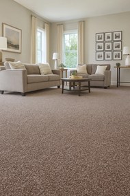 Condor Carpets, Metrážový koberec Prestige 492, na míru, šíře 4m, hnědá, ab (mřížka), dětský pokoj