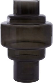 Černá skleněná váza (výška 30 cm) Cayden – Premier Housewares