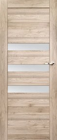 Interiérové dveře vasco doors MALAGA model 5 Průchozí rozměr: 60 x 197 cm, Orientace dveří: Levé dveře, Dekor: Dub Viking