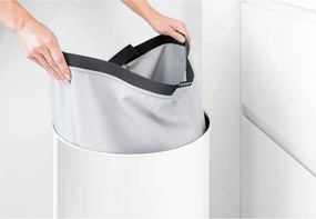 Koš na prádlo Brabantia 60l bílý/korkové víko