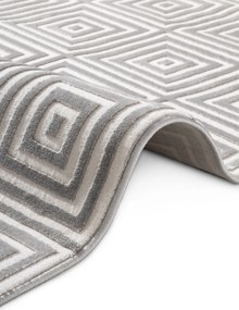 ELLE Decoration, Kusový koberec Perles 106185 White Grey z kolekce Elle, 200x280, šedá, ložnice