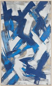 Obraz s ručně malovanými prvky s rámem/na plátně 127,5x206,5 cm Bold – Bizzotto
