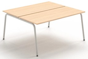 NARBUTAS - Dvoumístný pracovní stůl ROUND 160x164
