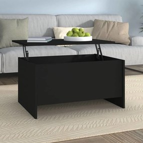 vidaXL Konferenční stolek 80x55,5x41,5 cm kompozitní dřevo [809677] Barva: Černá