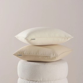 Room99 Dekorační povlak na polštář Pure Bavlna Barva: Bílá, Velikost: 40 x 40 cm