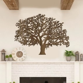dřevo života Strom života na zeď XXL Rozměry (cm): 95x71, Barevný vzor: Ořech