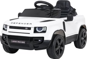 Elektrické autíčko Land Rover Defender bílé