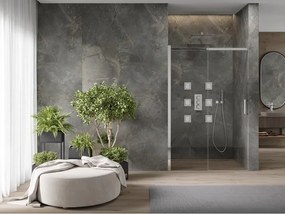 Mexen Omega posuvné sprchové dveře 150 cm, transparentní, chrom - 825-150-000-01-00