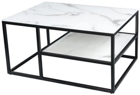 Konferenční stolek Elegance 90cm bílý