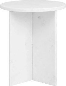 Mramorový kulatý odkládací stolek ø 40 cm Savio – Premier Housewares