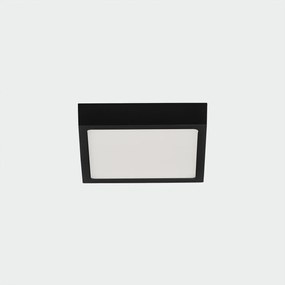 ACB Iluminacion Stropní LED svítidlo ROKU, š. 14 cm, 12W, CRI90 Barva: Černá, Teplota světla: 4000K - denní bílá