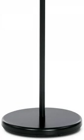 Stojanový věšák, výška 181 cm, kovová konstrukce, černý matný lak, nosnost 10 kg 80003-09 BK