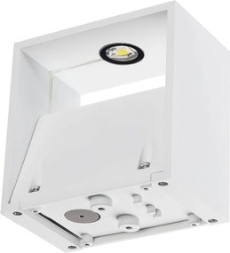 LA 232101 Venkovní svítidlo LOGS nástěnná bílá 230V/480mA LED 8W IP44 3000 - BIG WHITE (SLV)