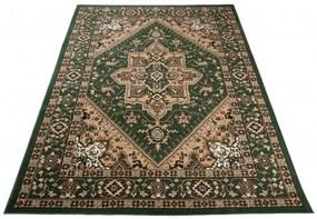 Klasický kusový koberec EUFRAT L612A zelený Rozměr: 160x230 cm